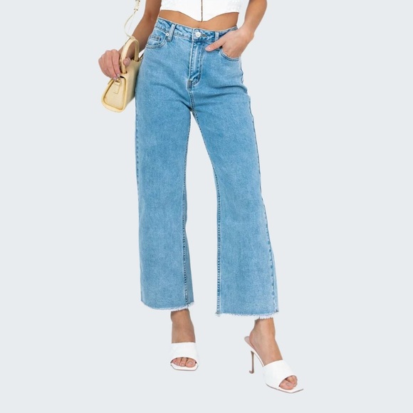 Princess Polly | Jeans | Princess Polly Organic Blend Menorca Mom Denim ...